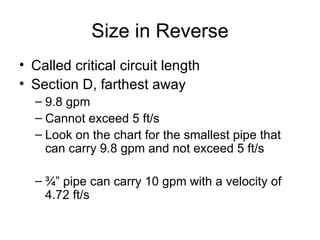 Sizing Pipe And Valves | PPT