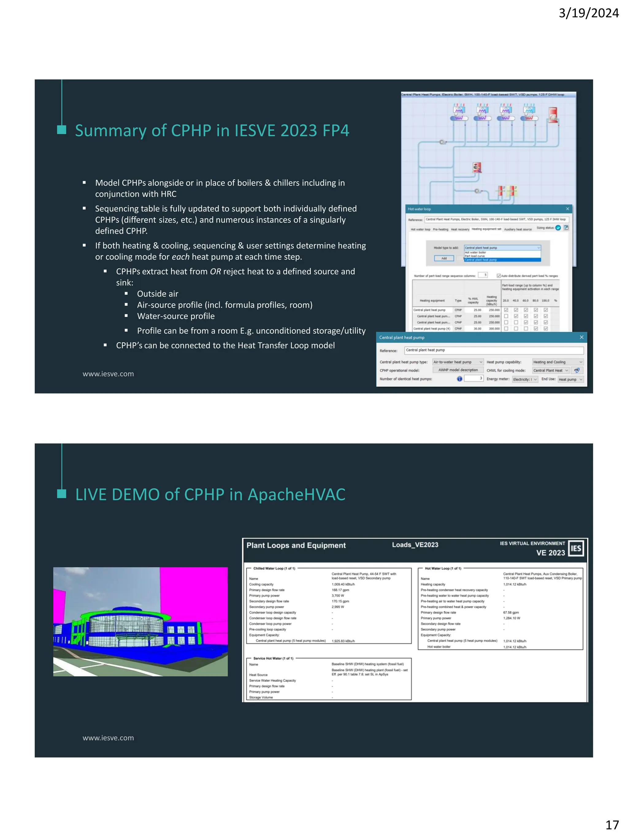 Using IESVE for Loads, Sizing and Heat Pump Modeling to Achieve ...