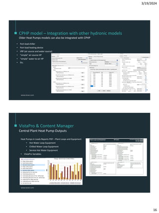 Using IESVE for Loads, Sizing and Heat Pump Modeling to Achieve ...