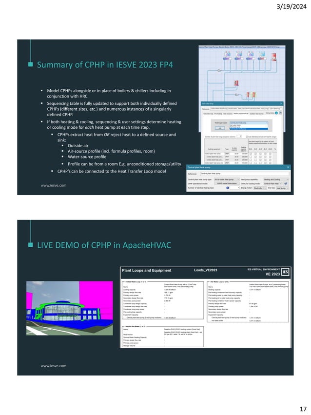 Using IESVE for Loads, Sizing and Heat Pump Modeling to Achieve ...