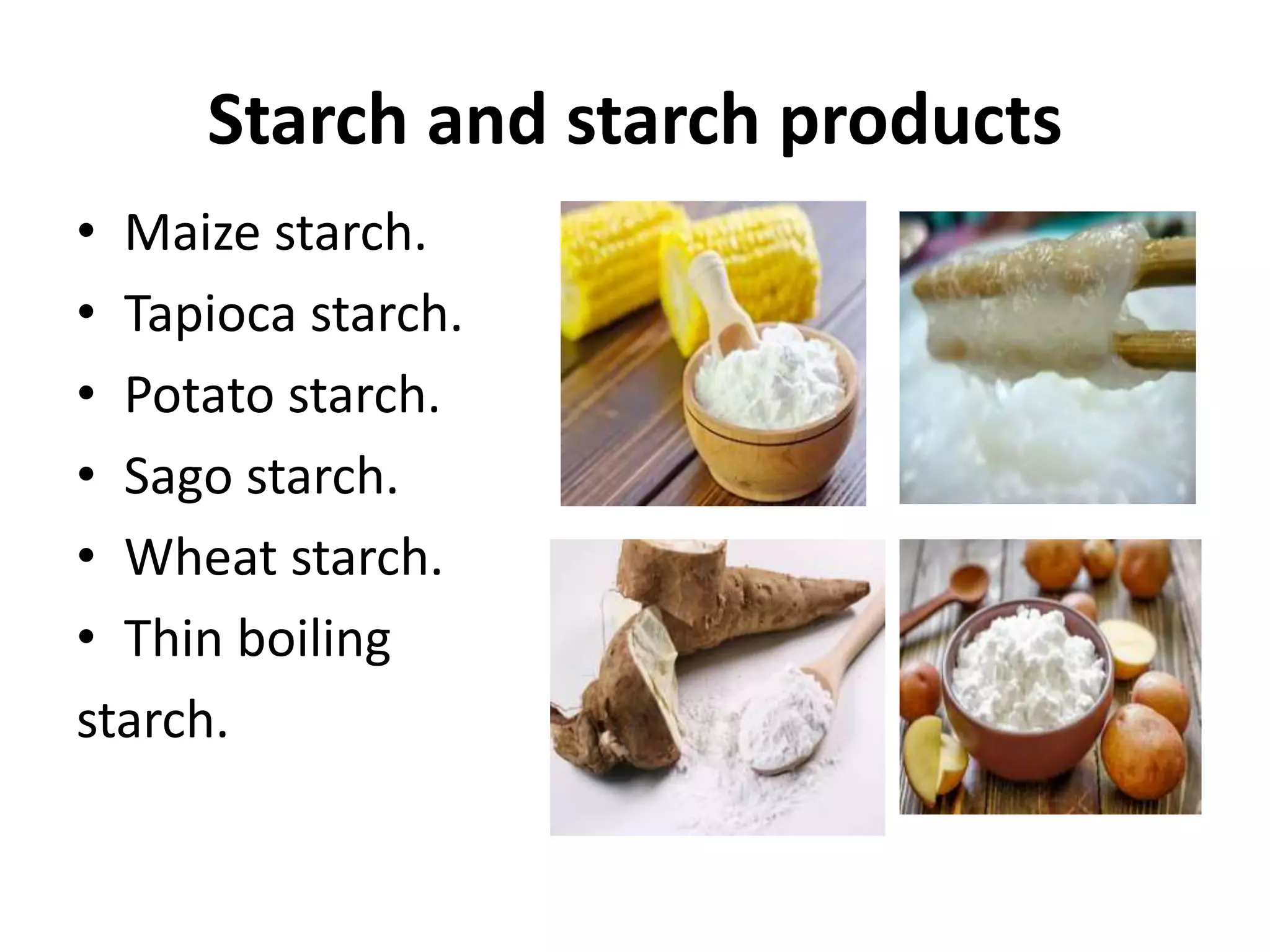 Sizing ingredients and their functions (2) | PPTX
