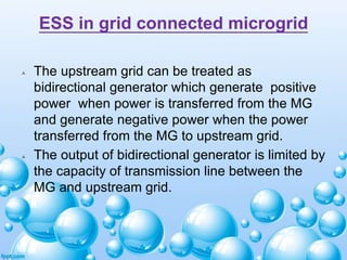 SIZING OF ENERGY STORAGE FOR MICROGRID.ppt