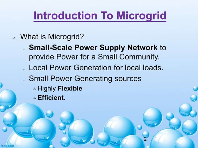 SIZING OF ENERGY STORAGE FOR MICROGRID.ppt