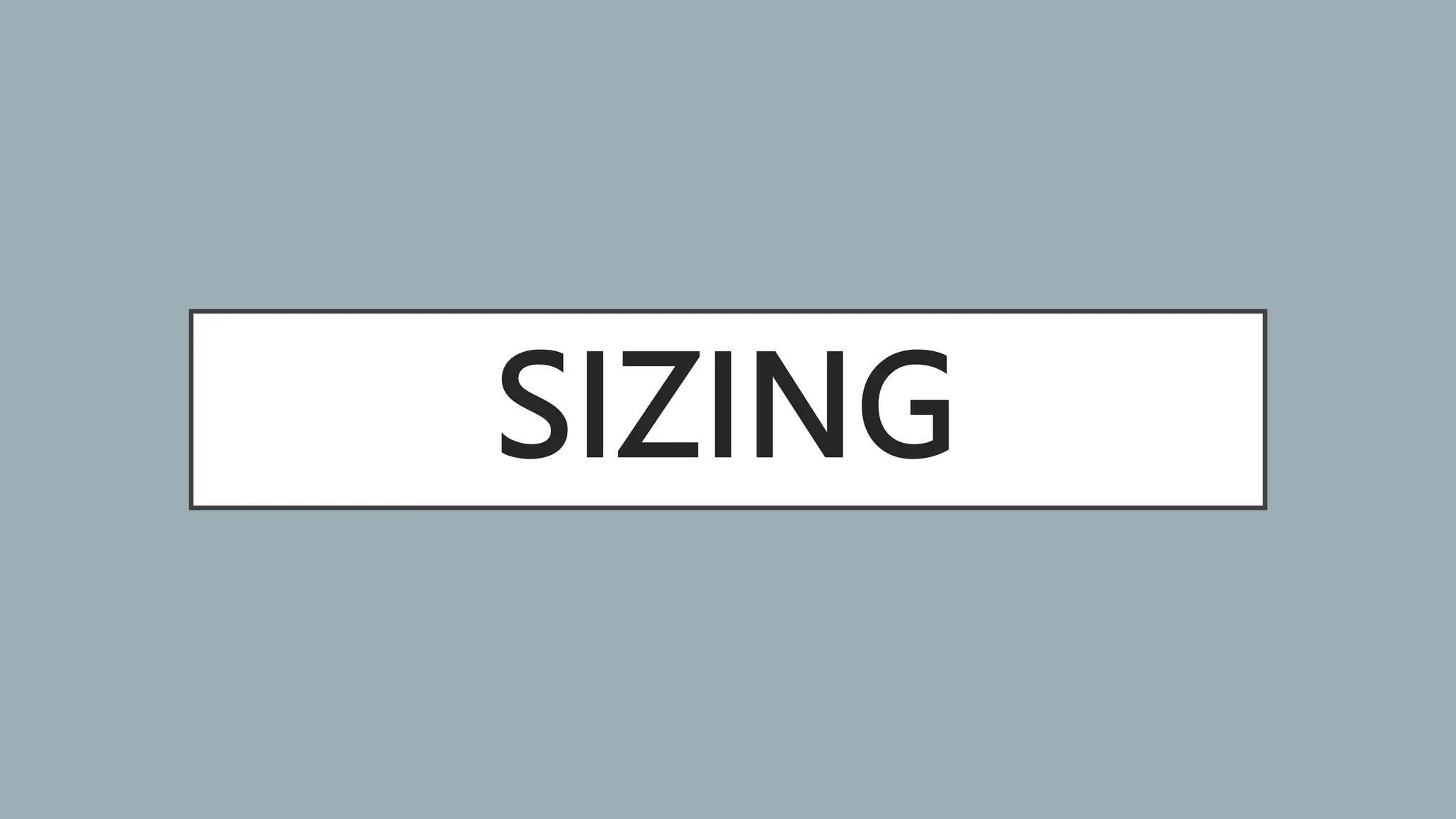 Sizing PPT.pptx