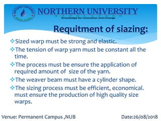 Sizing presentation | PPTX