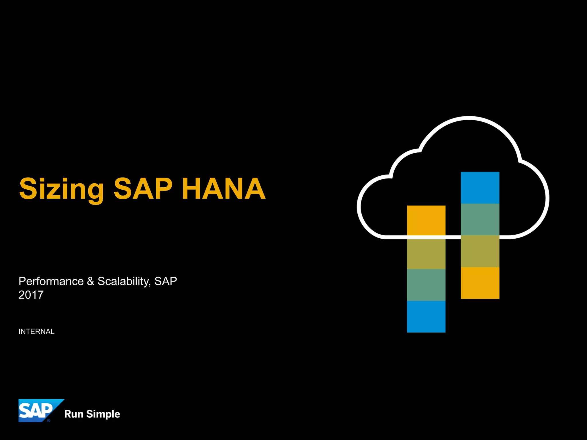 Sizing sap hana | PDF