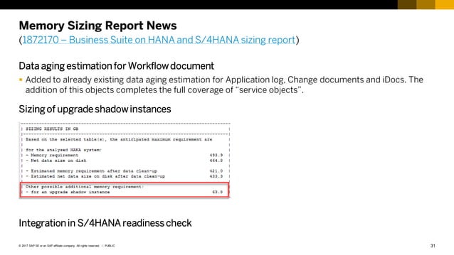 Sizing sap s 4 hana using the quick sizer tool | PDF | Databases ...