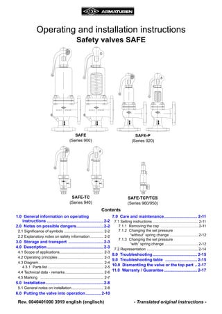 Sizing valve | PDF