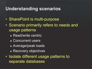 Sizing Your Content Databases- Understanding The Limits | PPT