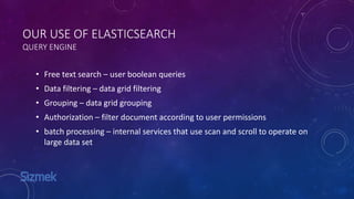 Using Couchbase and Elasticsearch as data layers | PPTX