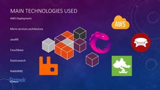 Using Couchbase and Elasticsearch as data layers | PPTX