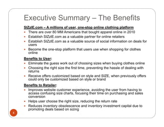 SIZzlE - Management Presentation | PPT