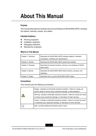 SJ-20140527134054-004-ZXUR 9000 UMTS (V4.13.10.15) Hardware Description ...