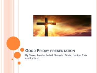 Good Friday Presentation We think people | PPTX