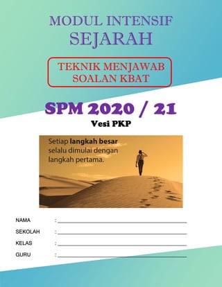 Sj modul teknik kbat 2020@ | PDF
