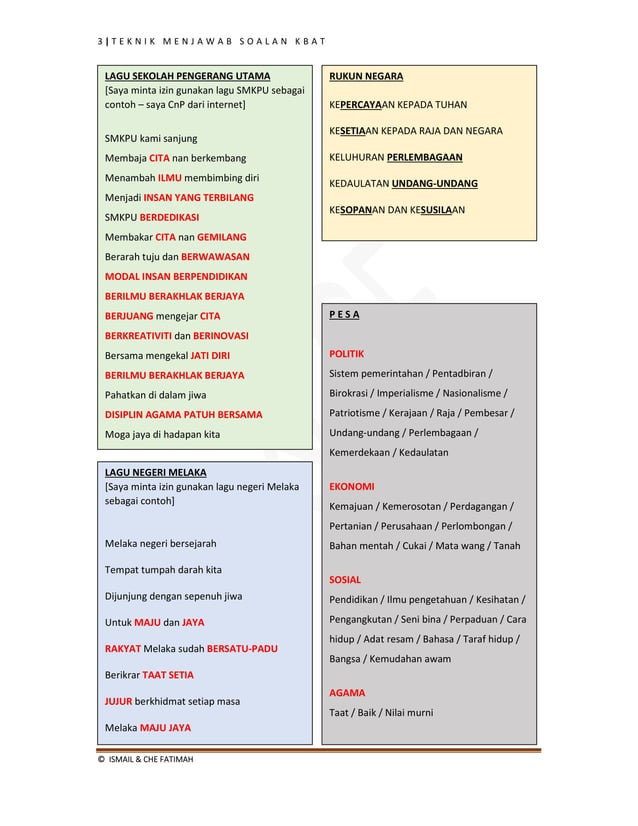 Sj modul teknik kbat 2020@ | PDF