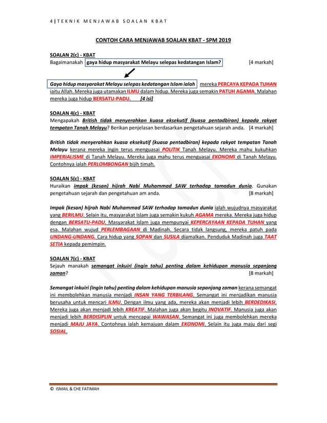 Sj modul teknik kbat 2020@ | PDF