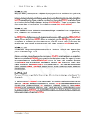 Sj modul teknik kbat 2020@ | PDF