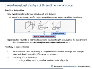 Sj 공학심리학 Three Dimension And Depth | PPT