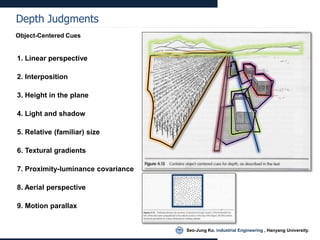 Sj 공학심리학 Three Dimension And Depth | PPT
