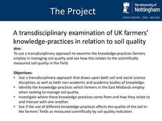 A transdisciplinary examination of UK farmers’ knowledge-practices in ...