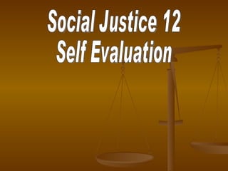 Sj12 self reflection | PPT