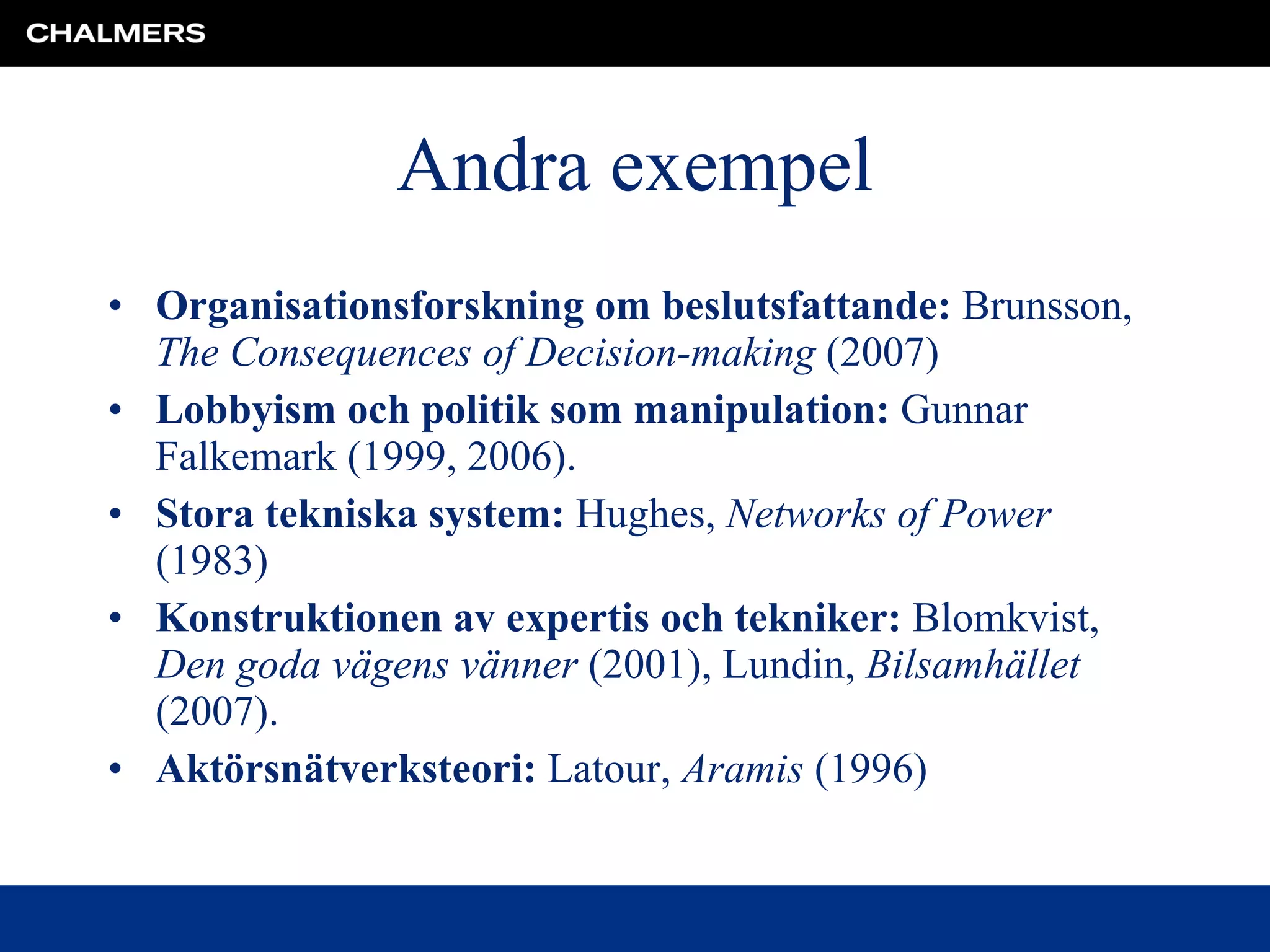 Session 47 Gustav Sjöblom | PPT