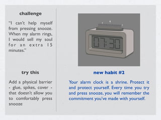 Stop Pressing Snooze! Digital, Physical, Social Techonologies that help ...