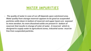 Physical,Chemical,Biological impurities in water | PPTX