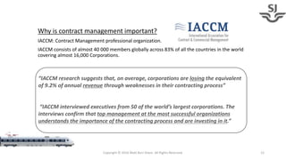 SJ Contract Management Awareness Dec 2016 | PPTX