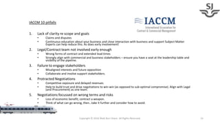 SJ Contract Management Awareness Dec 2016 | PPTX