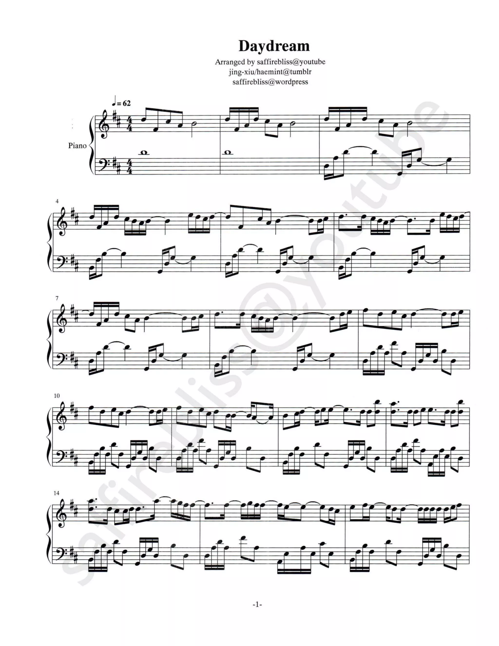 Daydream by Super junior | PDF