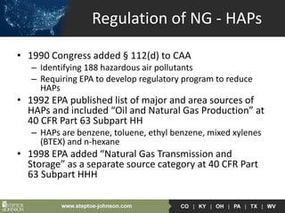 Regulation of Methane Emissions from Shale Gas Operations by Stephen C ...