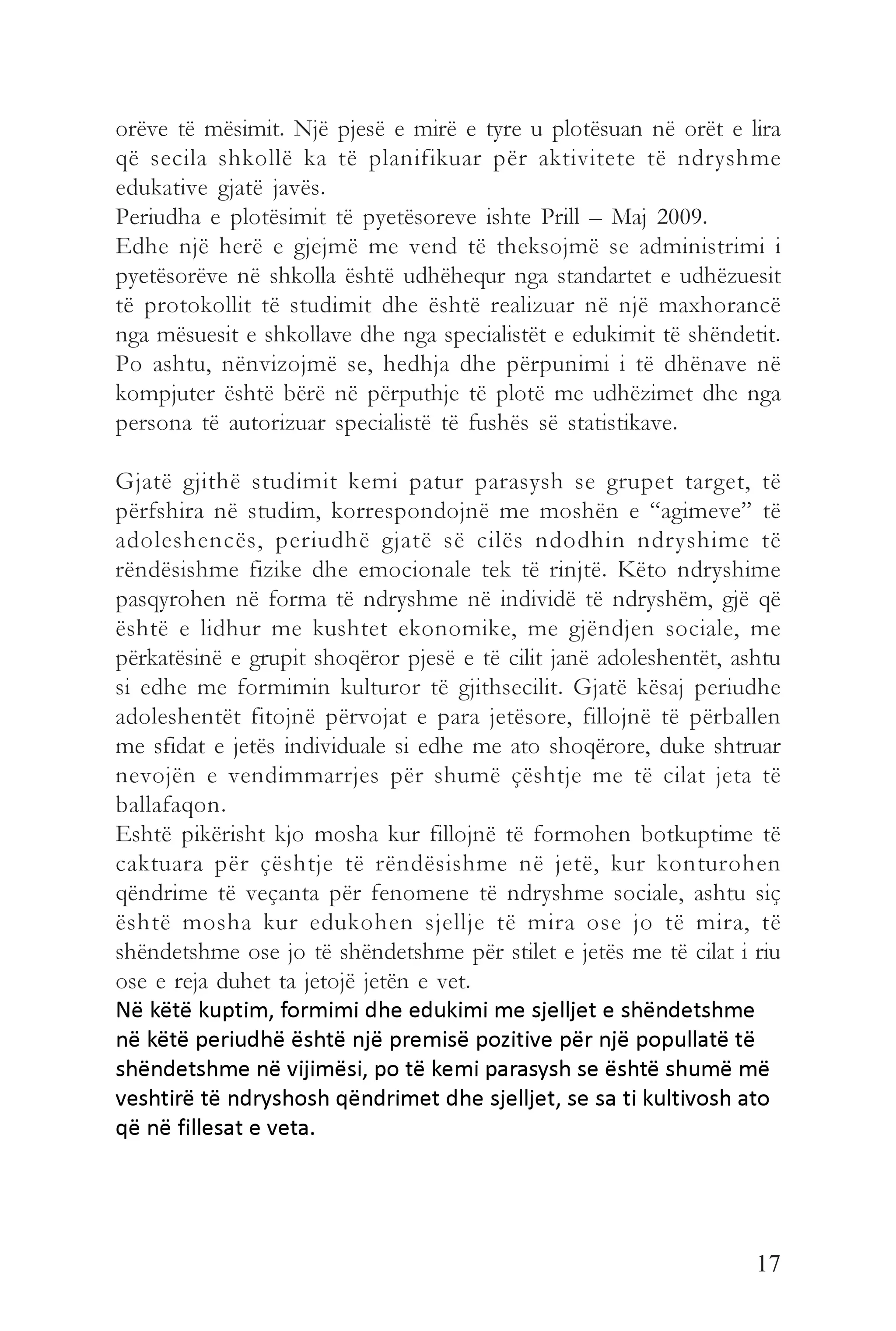 Sjelljet e femijeve | PDF