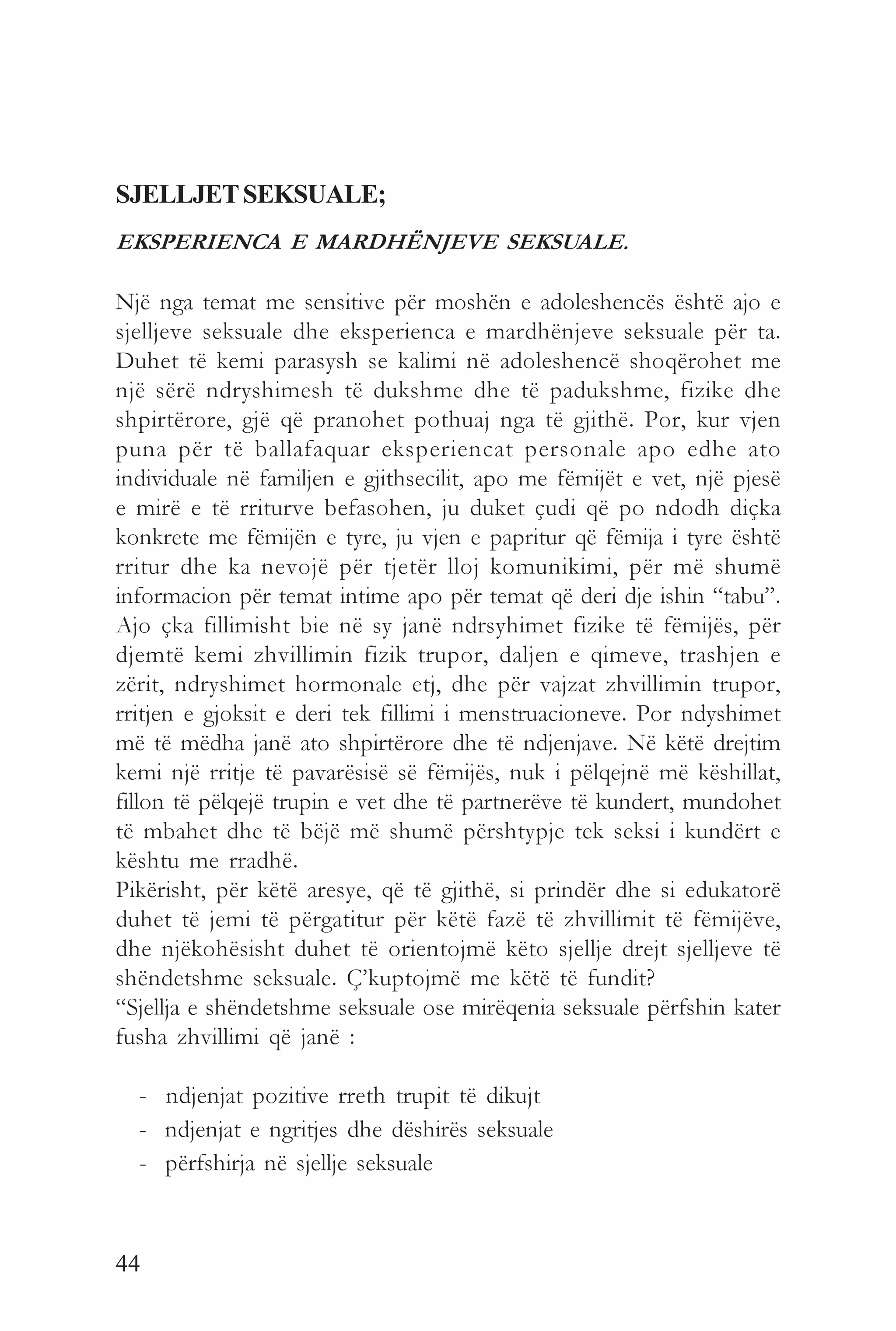Sjelljet e femijeve | PDF