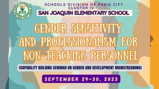 SJES GENDER AND DEVELOPMENT TRAINING PPT.pptx