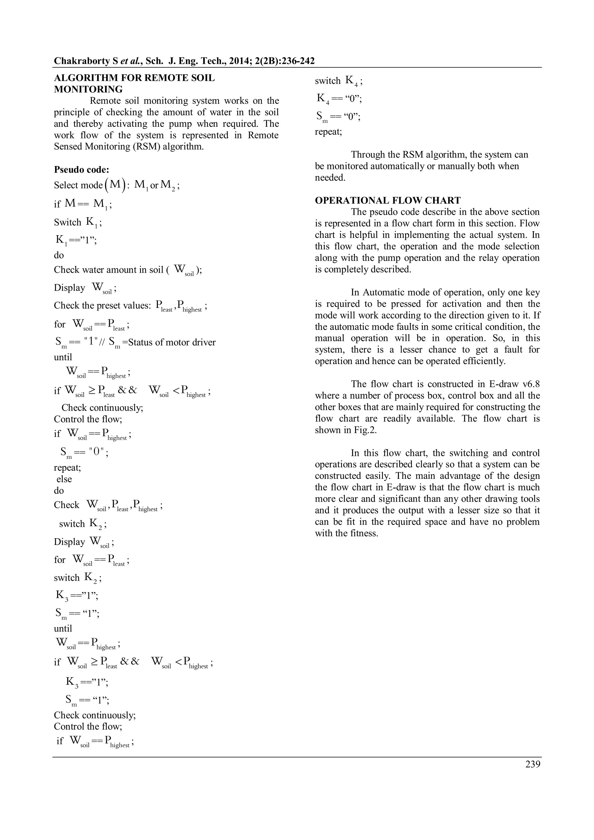 Real Time Microcontroller Based Remote Water Monitoring System In Agriculture Pdf