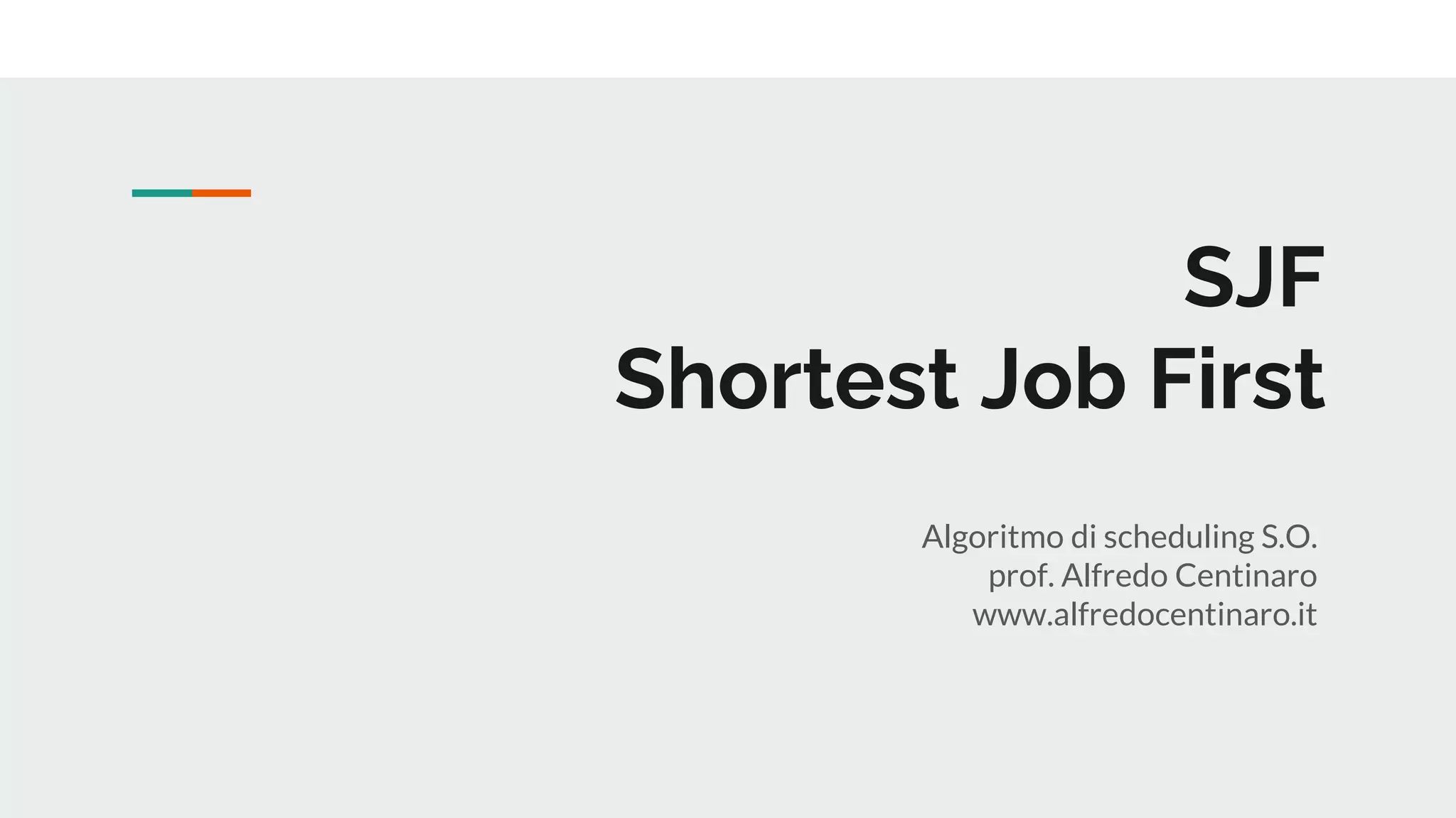 Sjf shortest job first | PPTX