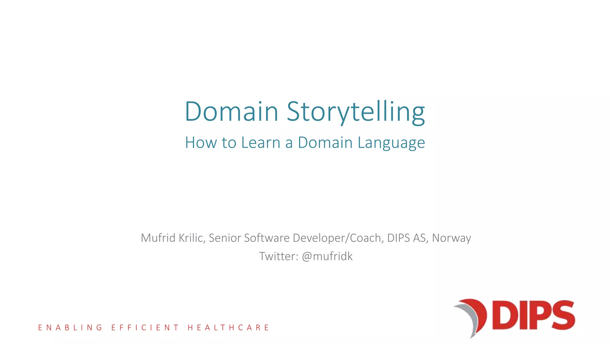 Domain storytelling | PPTX