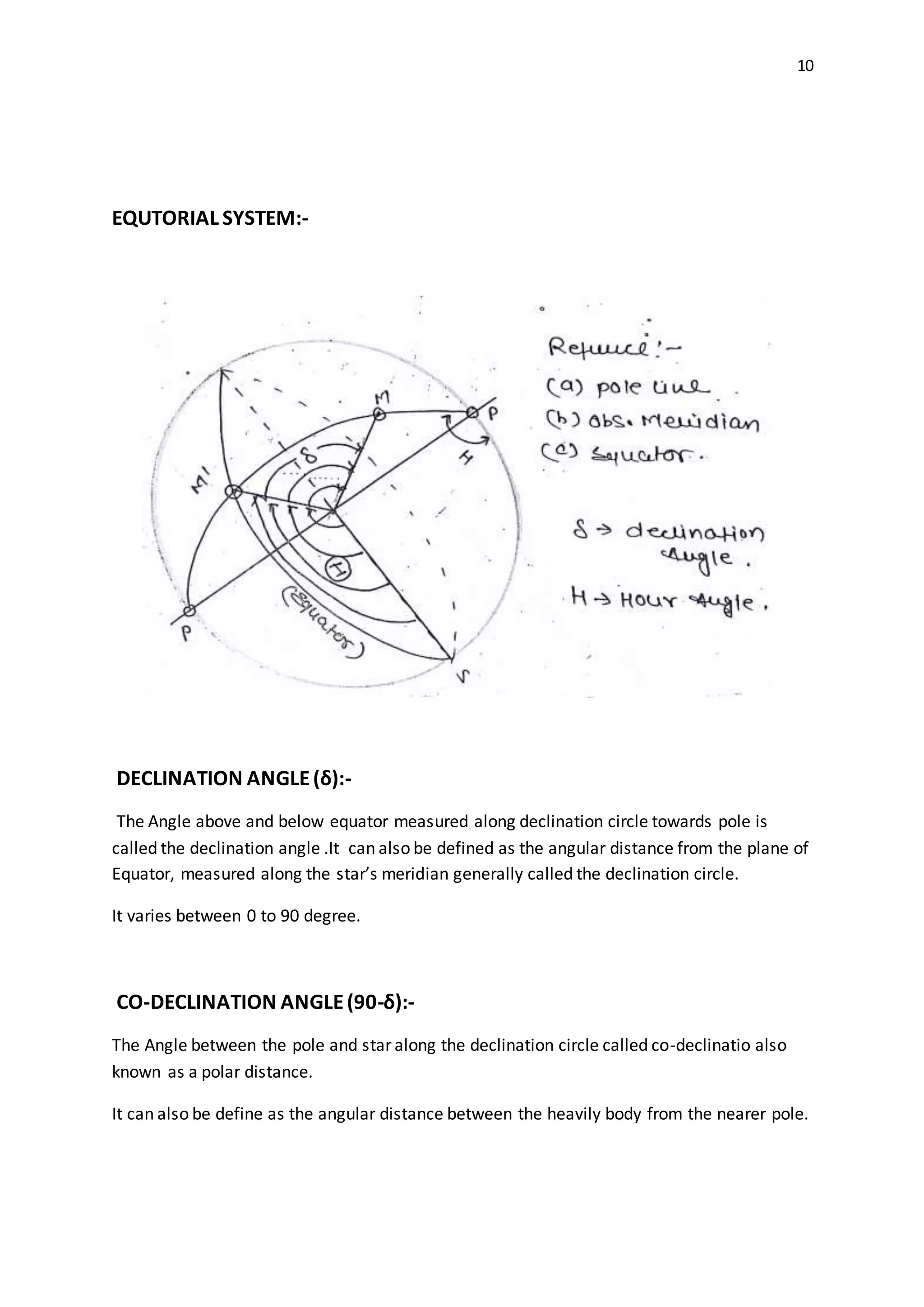 Field astronomy in surveying | DOCX