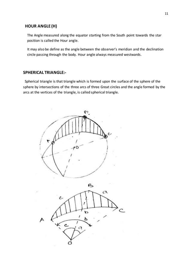 Field astronomy in surveying | DOCX | Astrology | Religion & Spirituality
