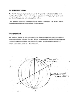 Field astronomy in surveying | DOCX