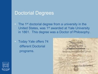 Yale university presentation | PPTX
