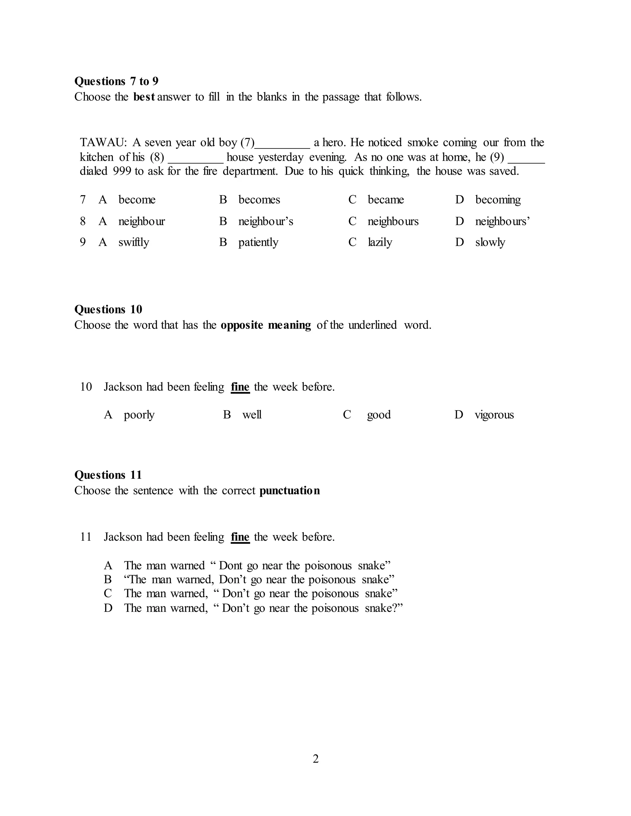 Sjk chi man 6 s 1 2019 paper 1 | DOCX