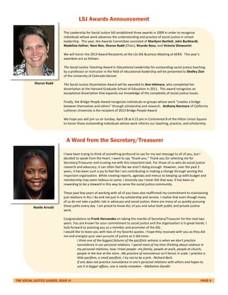 The Social Justuce Leader | PDF