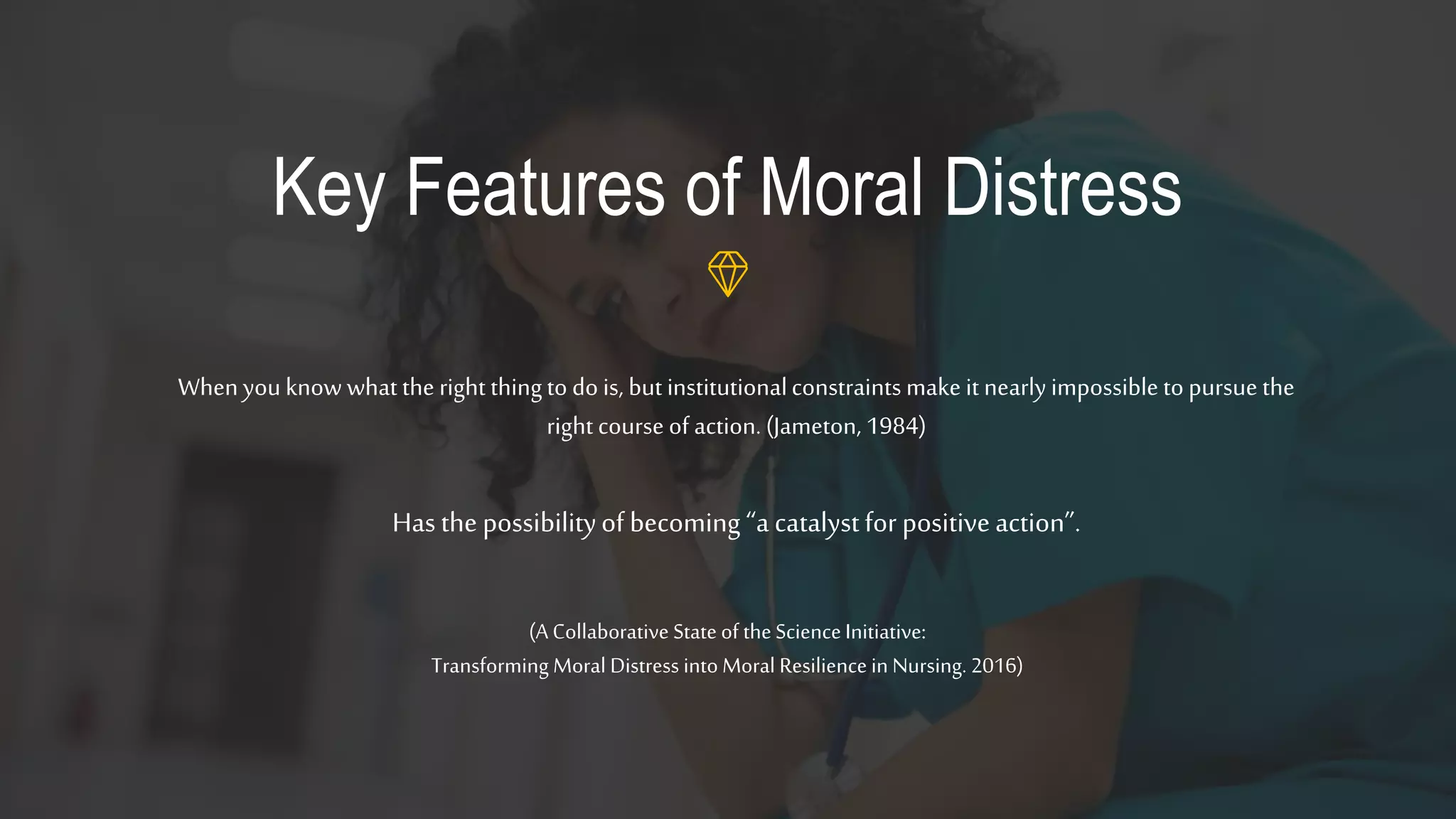 Moral Distress in Health Care Providers | PPT