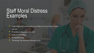 Moral Distress in Health Care Providers | PPT