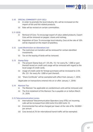 Sjms budjet-highlights-2016 | PDF