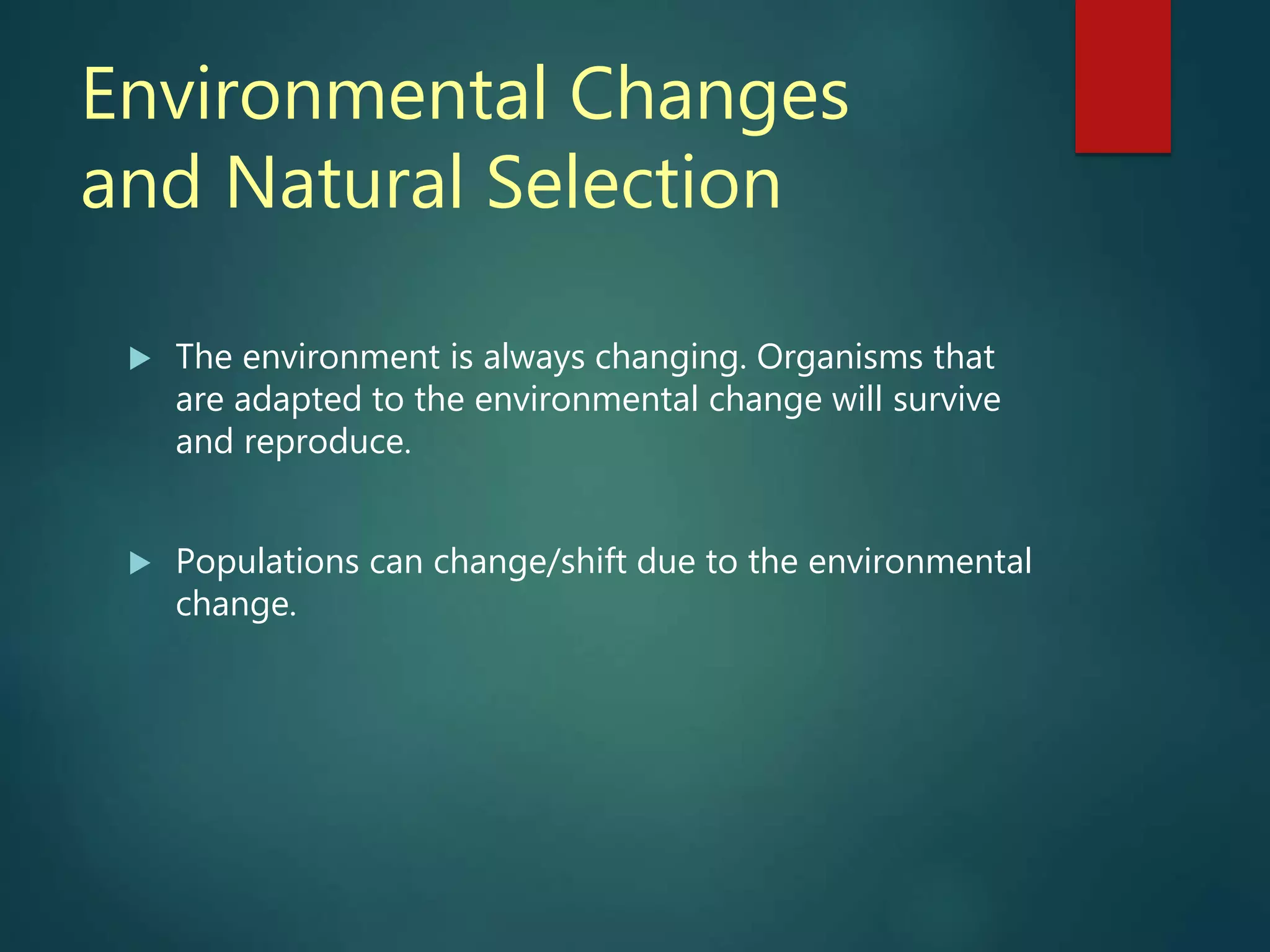 Evolution and natural_selection | PPTX