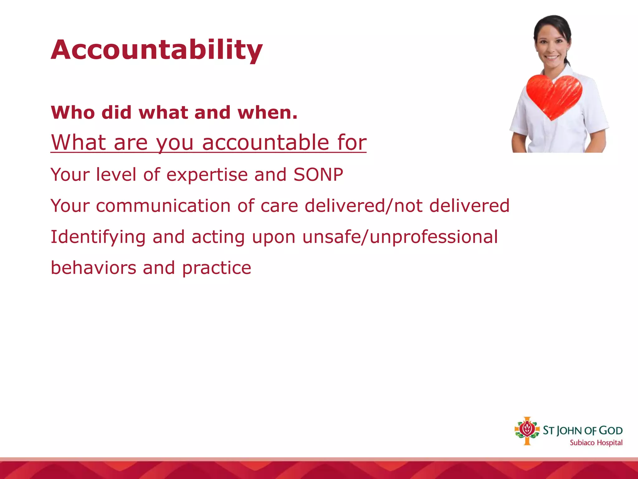 SJOG Subiaco Hospital: Professional Practice | PPT
